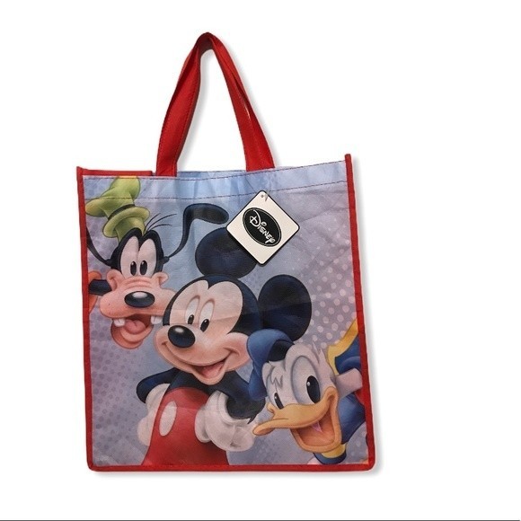 Disney | Bags | Vintage Disney Tote Bag Mickey Mouse Goofy Donald Duck ...